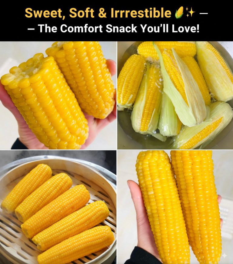 Boiled Sweetcorn: A Simple Snack with Big Benefits – Best Recipes